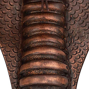 Premier Copper Products TH_COBRA 7.5-in Handcrafted Copper Cobra Beer Tap Handle