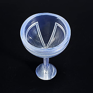 RESIONE 3D Printer Resin, G217 Clear ABS-Like Resin Non-Yellowing Tough Rigid Resin for DLP MSLA LCD 3D Printing (500g)