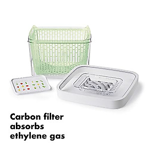 OXO Good Grips GreenSaver Produce Keeper - 4.3 Qt,White