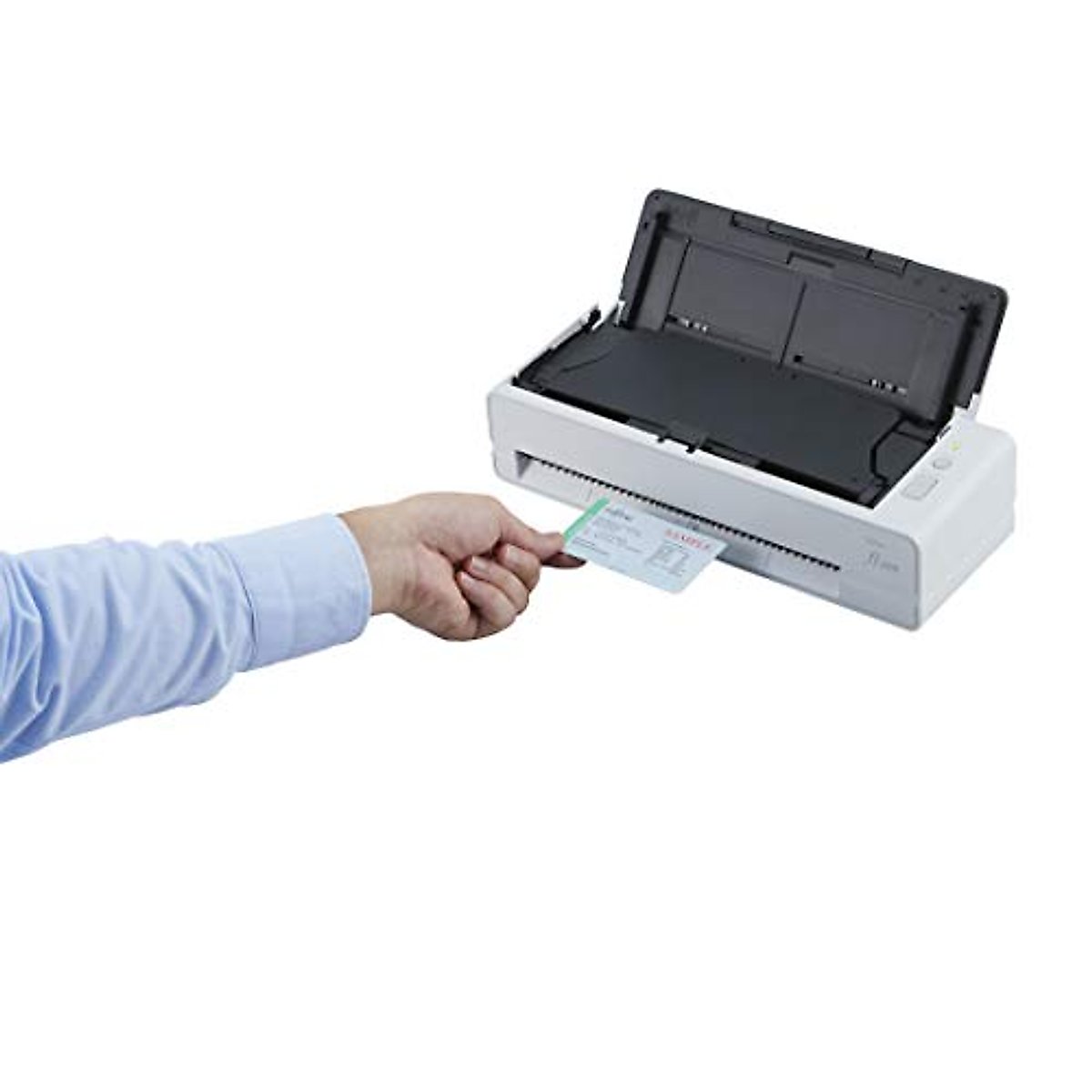 Fujitsu fi-800R Ultra-Compact, Color Duplex Document Scanner with Dual Auto Document Feeders (ADF)