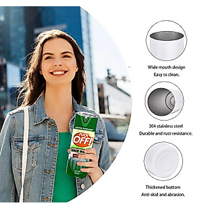 Fuck Off Back woods Insulated Skinny Tumblers Cup Coffee Mug with Lid Funny Gift 20oz - Reusable Stainless Steel Water Bottle for Hot & Cold Drinks Tea Cup Iced Coffee Travel Mug Fake Nozzle