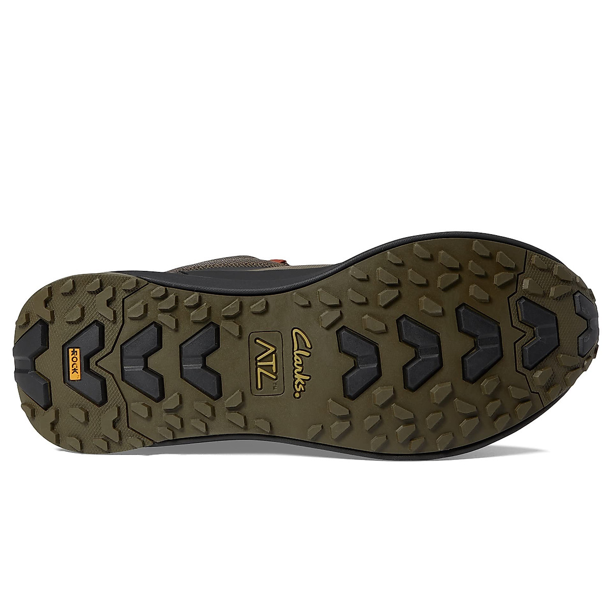 Clarks ATL Trail Up Dark Olive Combi Waterproof 11 D (M)