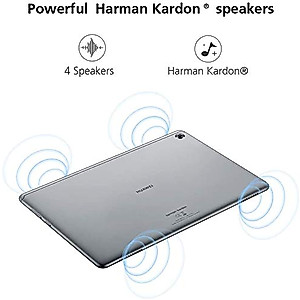 Huawei MediaPad M5 lite - 10.1 inch - WiFi Only - 3GB+32GB Quad Harman Kardon-Tuned Speakers- Space Gray
