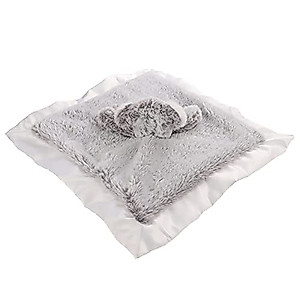 Apricot Lamb Stuffed Animals Security Blanket Gray Koala Infant Nursery Character Blanket Luxury Snuggler Plush(Gray Koala, 13 Inches)