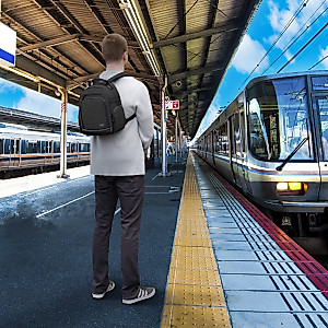 USA Gear Audio Equipment Backpack - Microphone Case for Wireless Microphones, Recording Microphones & Accessories Compatible with Shure, Sennheiser, Audio-Technica, Rode VideoMic and More (Black)