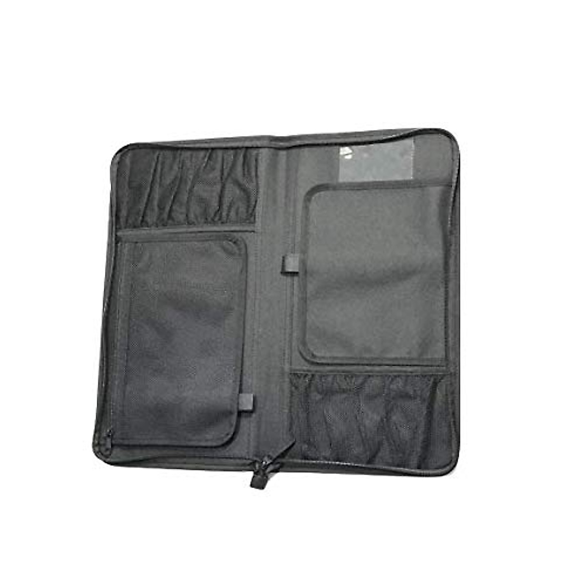 Chef’s Leather Knife Bag with 9 Universal Knife Holder Slots, Knife Carrier Bag Has a Zipper Pouch, Knife Case Also Holds Small Kitchen Tools Like Spoon, Peeler, BBQ Tools, Best Chef Knife Bag