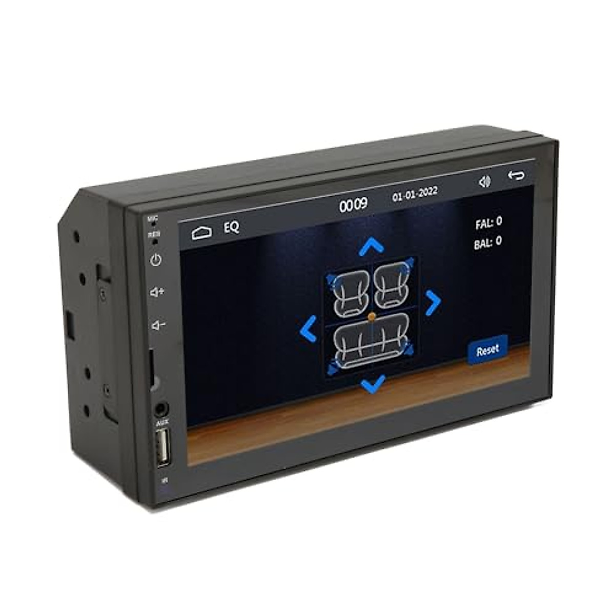 Car MP5 Player, 7in HD Touch Screen Car Radio Receiver Double Din for Android