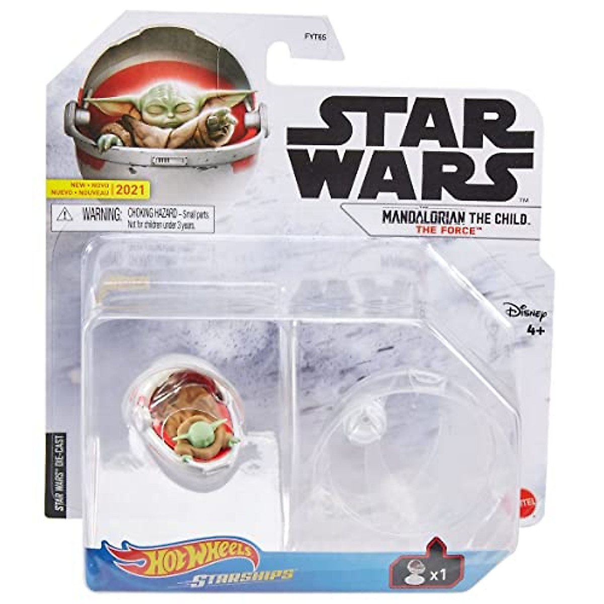 Mandolorian The Child Hot Wheels Star Wars Starship