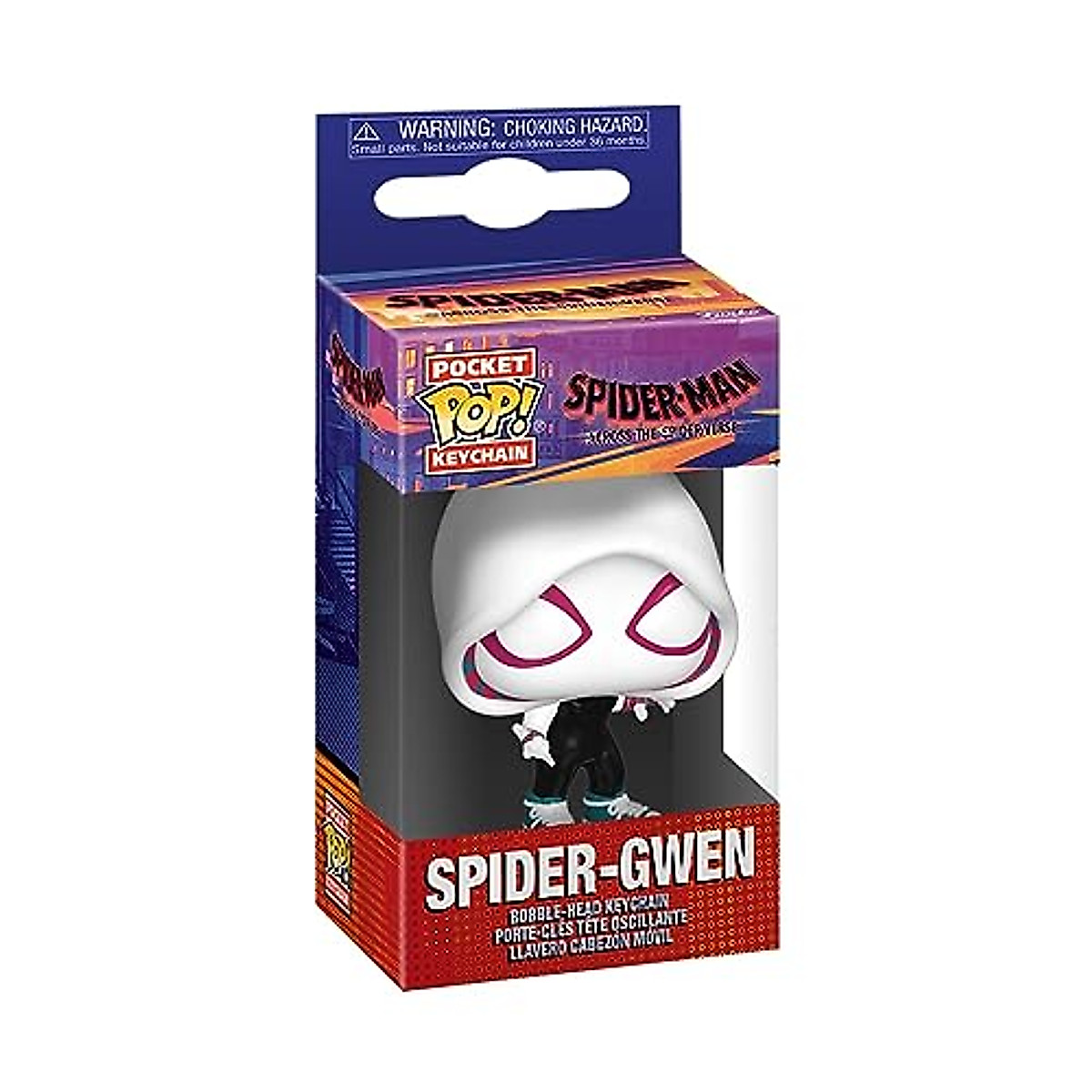 Funko Pop! Keychain: Spider-Man: Across the Spider-Verse - Spider-Gwen