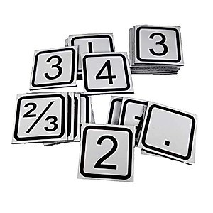 Number Magnet Symbol Set