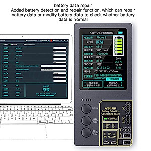 Yoidesu ICopy Plus 2.2 Repair Instrument, 3 in 1 Vibrator Light Sensor Vibrator Light Sensor True Tone Display for Phone Touch, Photosensitive, Vibration, Battery Data, Headphone Repair