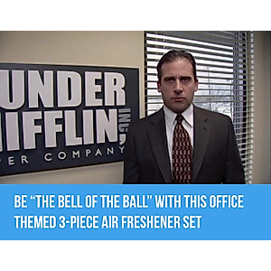 Cool TV Props - The Office Themed Air Fresheners - Set of 3 - The Office Merchandise