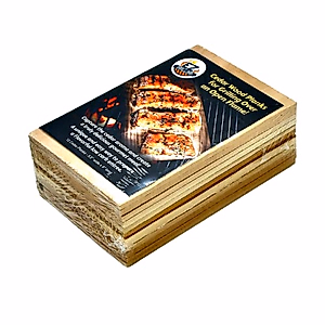 East Coast Cedar Planks for Grilling Salmon Made from 100% Natural Maine White Cedar -12 Pack - Adds a Delicious Smokey Flavor - Great for All Fish and Meats…
