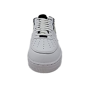 Nike mens Air Force 1 React, White/White-black-pink Spell, 10.5