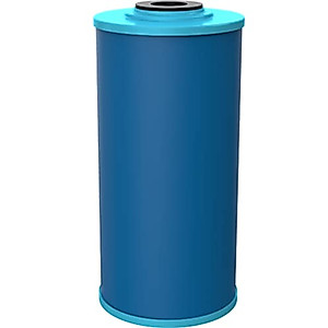 Pentair OMNIFilter RO6 Carbon Water Filter, 10-Inch, Whole House Heavy Duty KDF and Granular Carbon Iron Reduction Replacement Cartridge, 10" x 4.5", 5 Micron, Blue