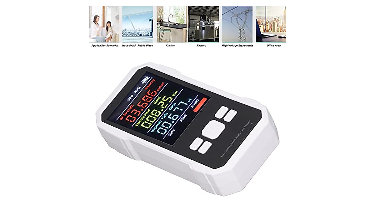 Handheld Radiation Detector - Accurate RF Monitor