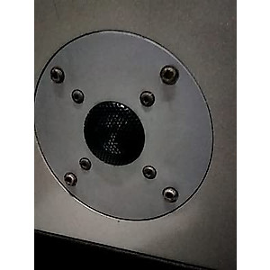 Fielect 20.4mm Tweeter Voice Coil Audio Speaker High Tone Silk Dome Tweeter Accessory for Audio Replacement 2Pcs