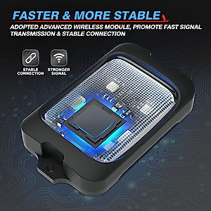 MICTUNING 4 Pods C3 RGBW LED Rock Lights - Underglow Multicolor Neon Light (Not inlcude controller)