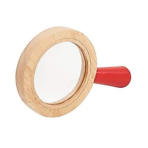 TickiT-72225 Wooden Hand Lens - Magnifying Lens for Toddlers & Children - Wooden Magnifier