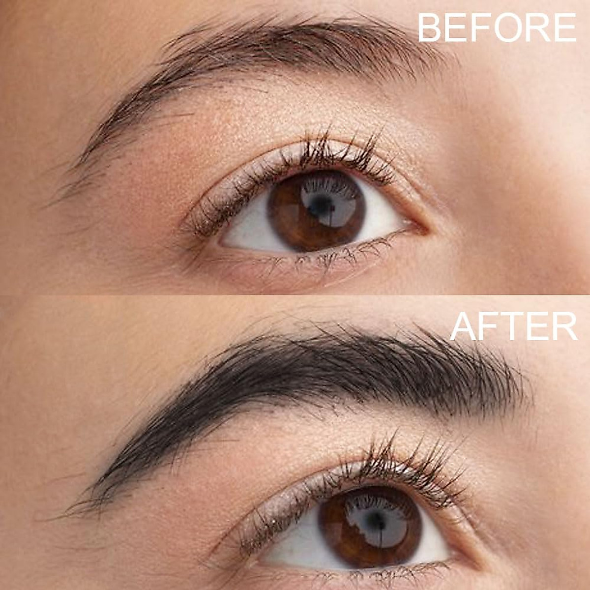 2Pack Tinted Eyebrow Mascara Gel Set,Black Long Lasting Waterproof Transfer-proof Eyebrow Cream,Eyebrow Brush With Color Fast Sculpt to Fill in Eyebrows Thickening Tint-Cruelty Free