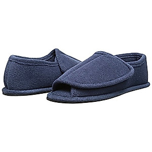 MUK LUKS® Men's Velcro Open Toe Slippers