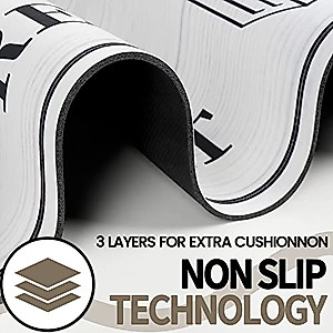 TPAPFRLY Farmhouse Laundry Room Rug 20"X59" Waterproof Laundry Mat for Laundry Room Non-Slip Entrance Rug Area Rug for Bathroom, Mudroom, Kitchen, Washroom, Light