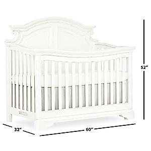 Evolur Signature Belle 5-in-1 Convertible Crib