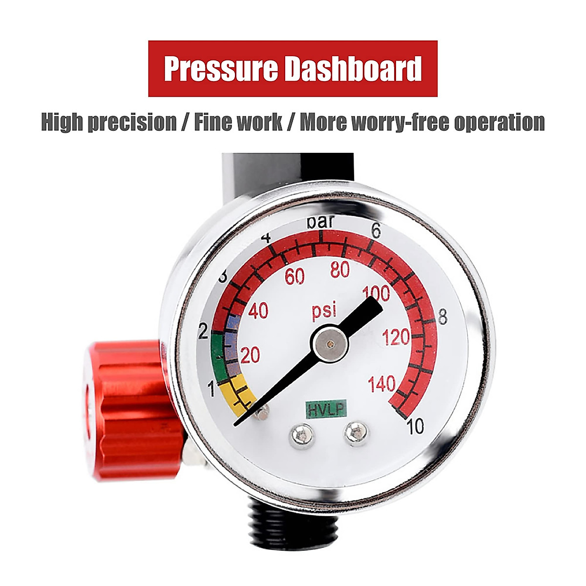 AEROPRO TOOLS Air Regulator for Spray Guns and Pnuematic Tools (1/4" NPT)