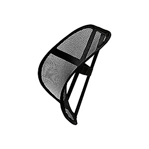 Fellowes Office Suites Mesh Back Support Black (8036501)