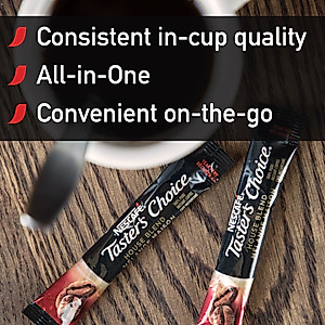 Nescafe Instant Coffee Packets, Taster's Choice Light Roast, 1.7 g Singles (Pack of 80)