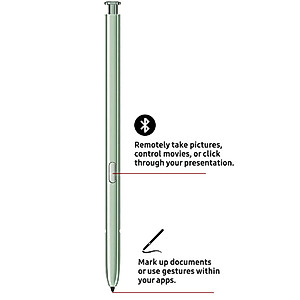 Note 20 S Pen (WithBluetooth) Replacement for Samsung Galaxy Note 20 Note 20 Ultra 5G Stylus Touch S Pen with Tips/Nibs (Green)