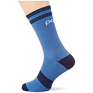 POC Lure MTB Sock Long Apparel Opal Blue/Turmaline Navy MED