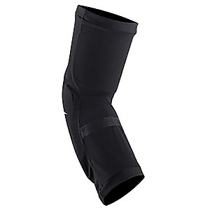 Alpinestars Boys Paragon Plus Youth Knee Protector, Black White, Large/X-Large