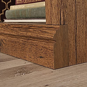 Sauder 5 Shelf Bookcase, Vintage Oak Finish