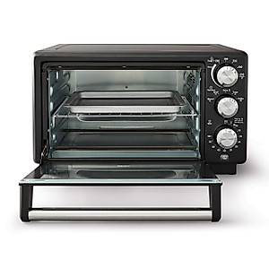 Convection 4-Slice Toaster Oven, Matte Black, Convection Oven and Countertop Oven