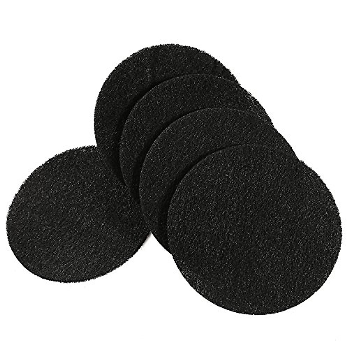 Resinta 6 Pieces Compost Bin Filters Kitchen Activated Carbon Filters Compost Bin Replacement Filters (6.25 Inches)