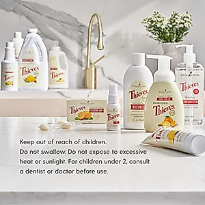 Young Living Thieves Fresh Essence Alcohol-Free and Fluoride-Free Mouthwash - 8 fl oz, a natural and refreshing way to promote oral hygiene and maintain fresh breath