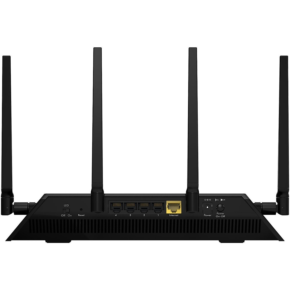 Netgear R7500-200NAS Nighthawk X4 Ultimate Gaming Router - AC2350 4X4 MU-MIMO Dual Band WiFi Gigabit Router (R7500v2) with Open Source Support. Compatible with Amazon Echo/Alexa