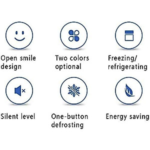 Compact Refrigerator Fresh Freezer 1 Door 72 Liter Compact Cooler Warmer Thermoelectric Mini Fridge for Bedroom Office Car Dorm Kids Cosmetics - Portable Can Cooler Skincare Fridge