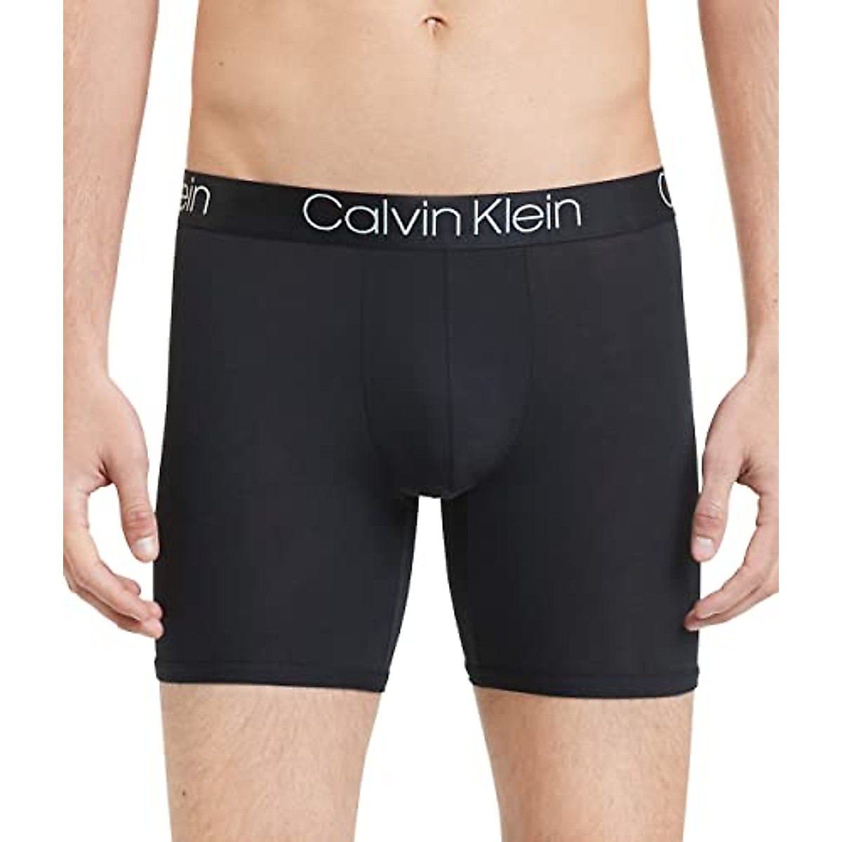 Calvin Klein Men's Ultra Soft Modal Boxer Briefs, Black, M