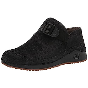 Chaco Women's Paonia Moccasin, Black, 12
