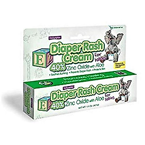 Natureplex Diaper Rash Cream with Zinc Oxide and Aloe, 3-ct
