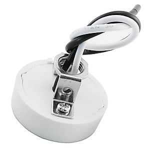 DGZZI GU24 Socket 2PCS GU-24 Plastic Keyless Bi-Pin Twist and Lock Base Lamp Holder