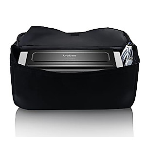 Compact Document Scanner Carrying Case – Travel Bag for Fujitsu ScanSnap ix1300, Plustek, Epson and Brother Scanner use. Dust-Proof, Anti-Static, Dust Cover & Protector.