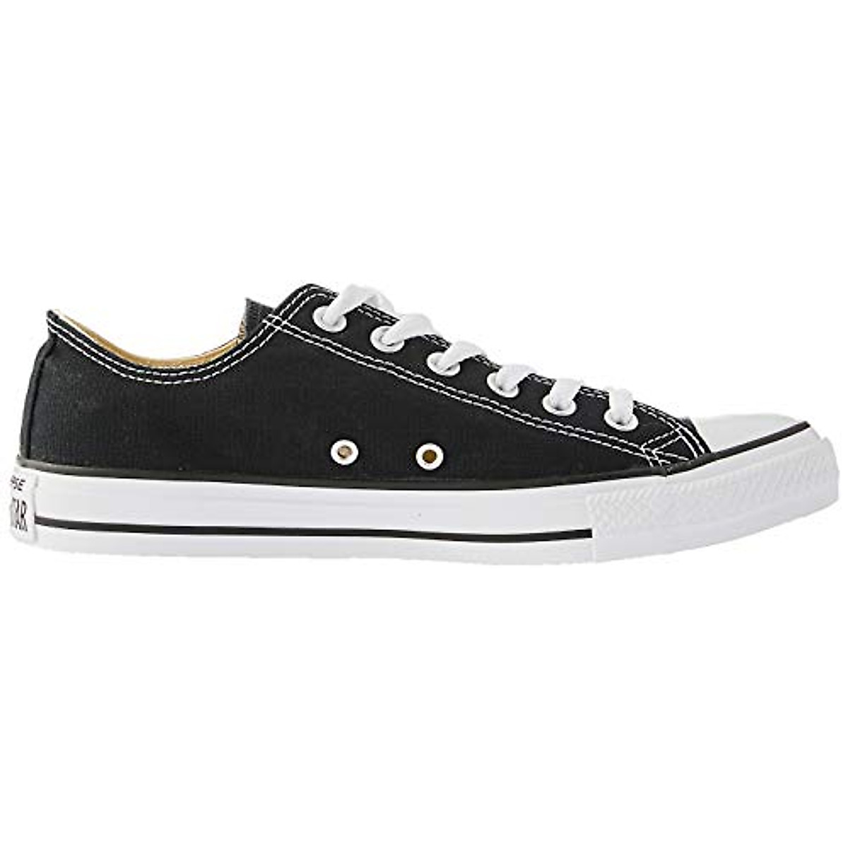 Converse Unisex Chuck Taylor All Star Low Top Black/White Sneakers - US Men 6 / US Women 8
