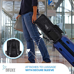 Birdee Foldable Stroller Travel Bag Fits ALL GB Pockit Strollers Durable Backpack For Airplane Travel