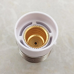 5pcs Fire Resistant LED Lamp Holder Converter Light Socket Bulb Base Splitter Extension Adapter Conversion Lighting Accessories