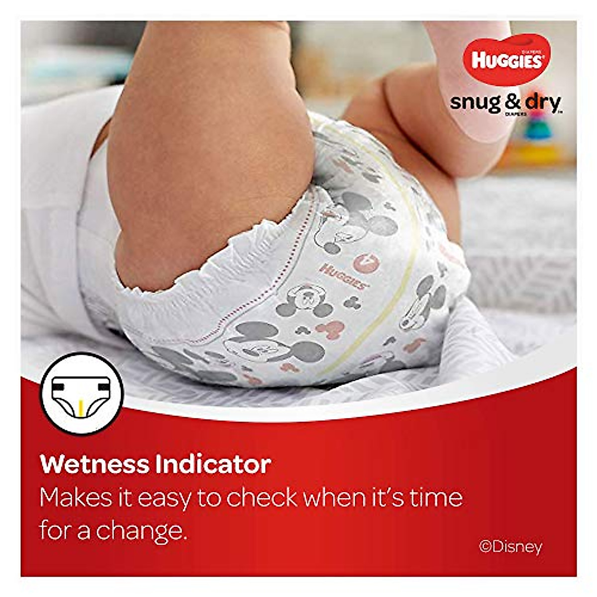 Huggies Snug & Dry Baby Diapers, Size 4, 148 Ct