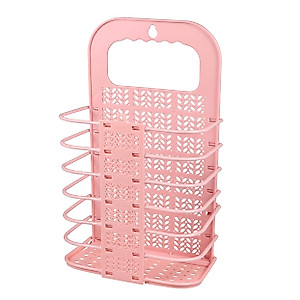 BIUDECO Foldable Wall Mounted Basket Fruit Vegetables Laundry Sundries Size Multifunctional Storage Organizer