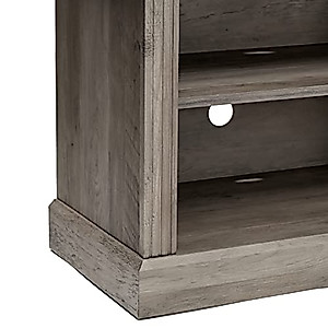 Rockpoint 70inch Classical TV Stand Storage Media Console Entertainment Center for TVs up to 80,Grey Wash